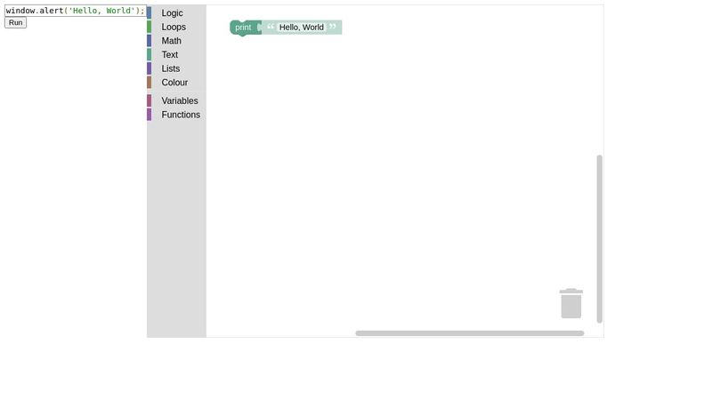 Blockly Programming for Kids