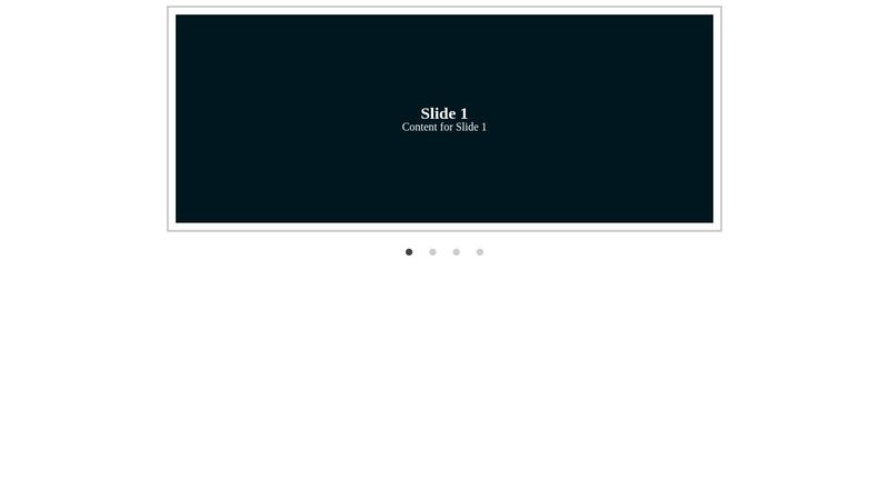 Slider CSS only flexbox