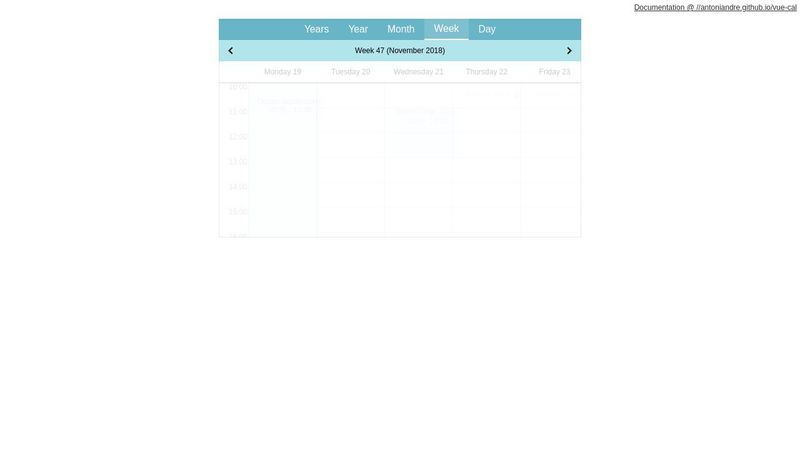 Vue Cal - Custom cells example (Vue 2)