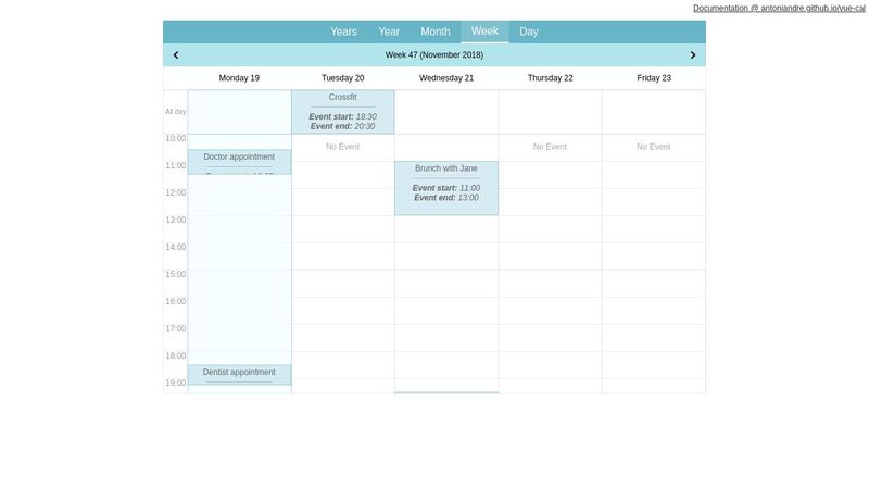 Vue Cal - issue #292 - Custom event rendering in all-day bar events (Vue 2)