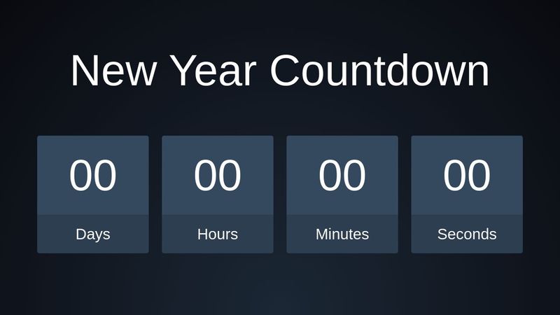 New Year Countdown