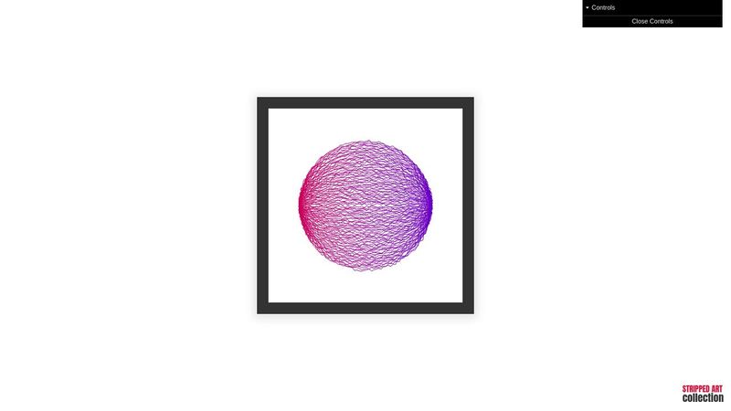 Pseudo 3D sphere w/ Canvas2d & Perlin.js