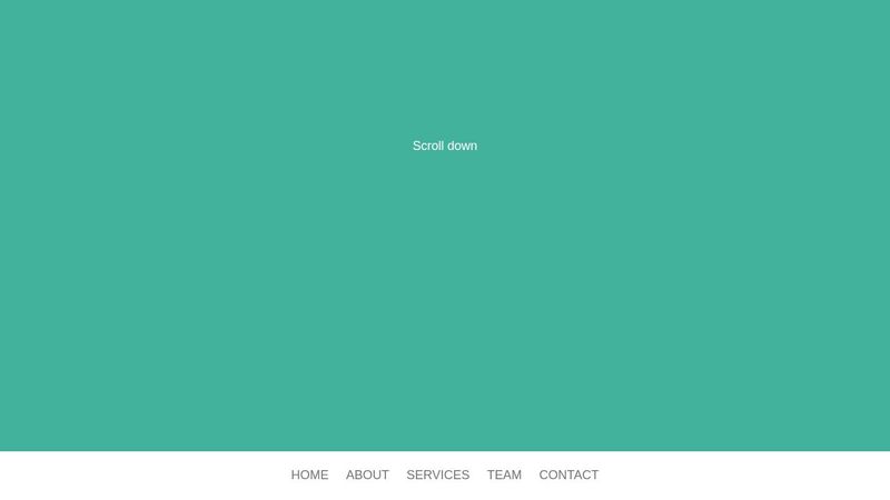 Scroll To Top Then Fixed Navigation Effect With jQuery and CSS