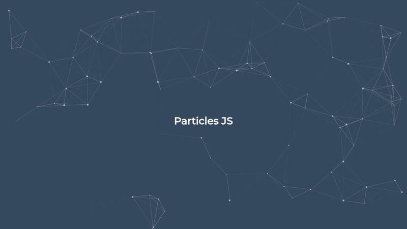 CodePen - Particles JS Demo
