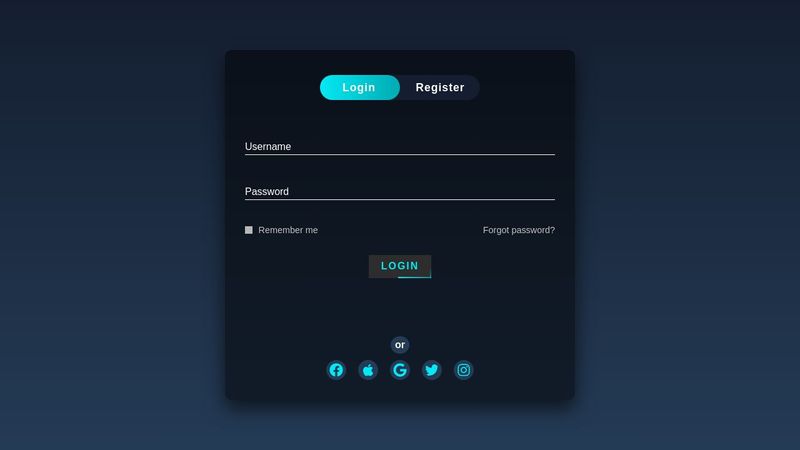 Animated Signuplogin Form Pure Html Css And Js