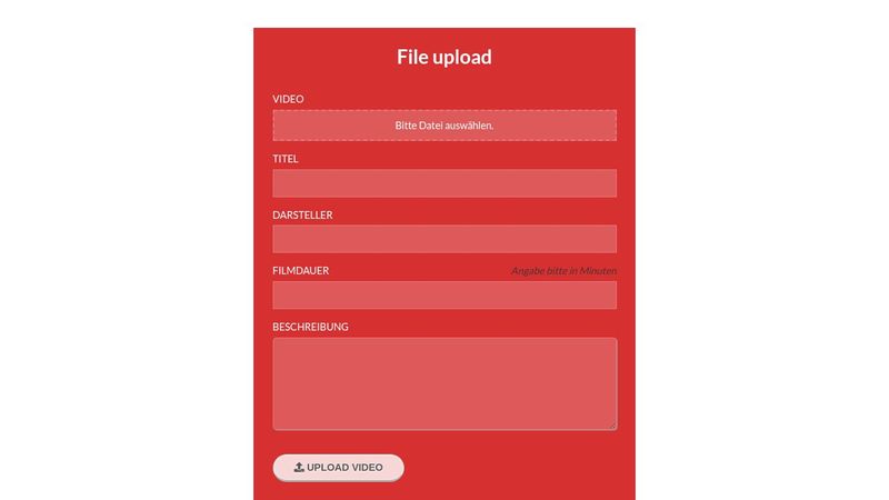 File Upload Form