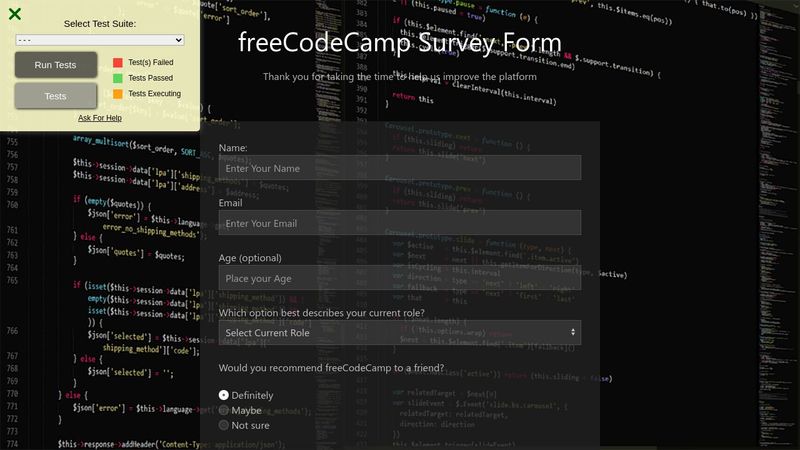 FreecodeCamp-Survey-Form