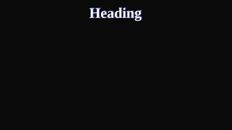 Heading Animation CSS heading-animation-css