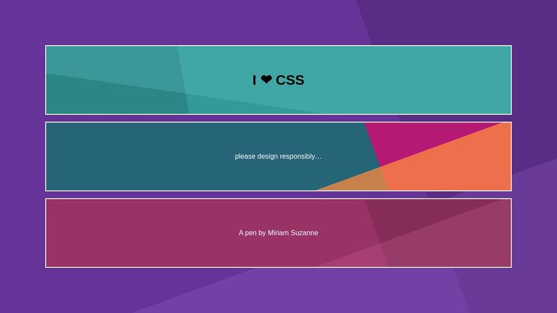Angled Background CSS-only "Mixin"