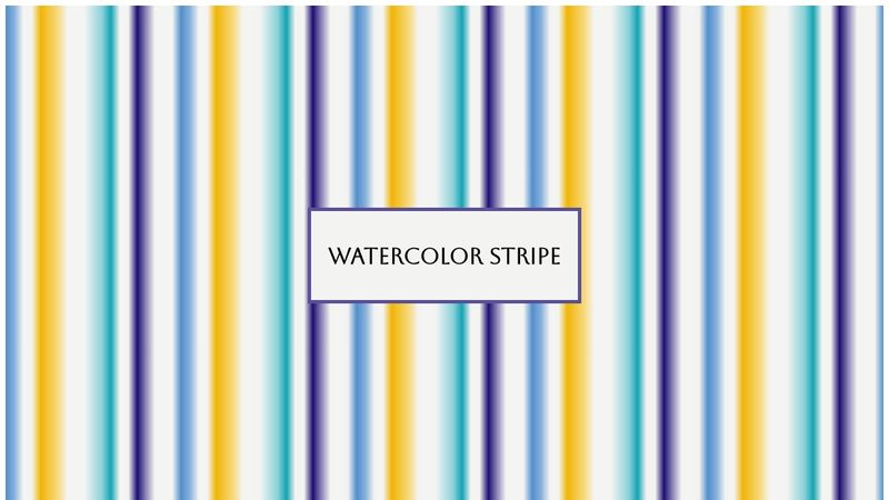 CSS-only Watercolor Stripe