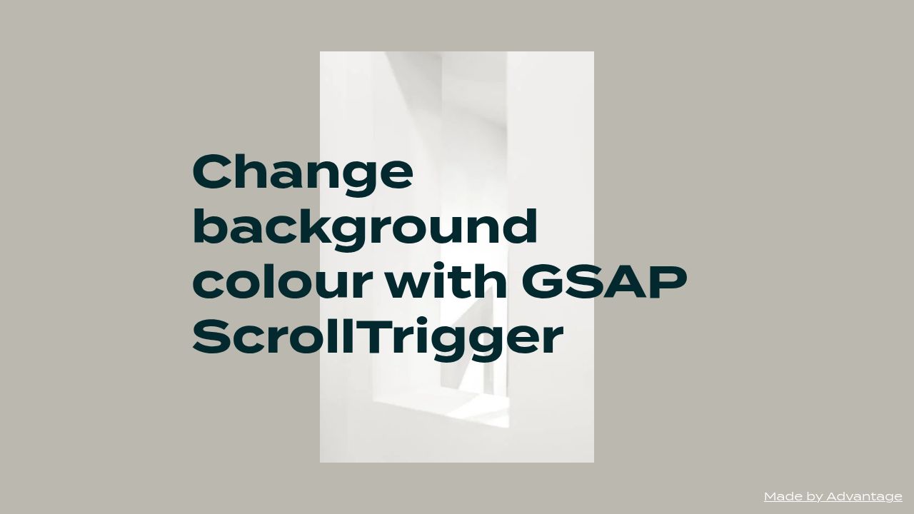 Change background colour with GSAP ScrollTrigger change-background-colour-with-gsap-scrolltrigger