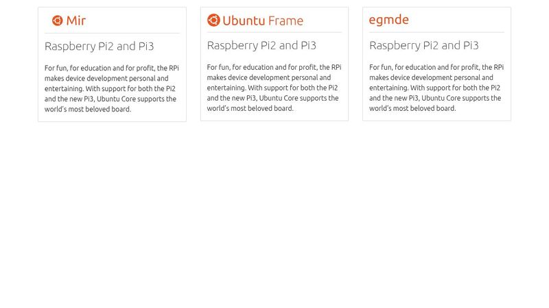 Vanilla framework example