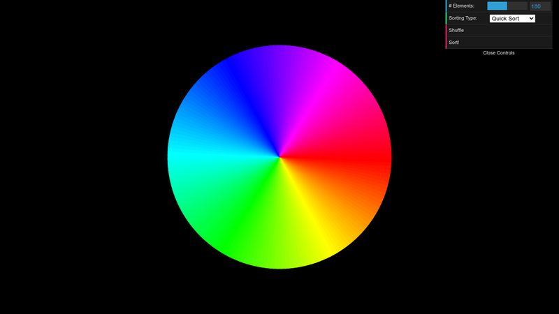 CodePen Color Wheel Sorting codepen-color-wheel-sorting