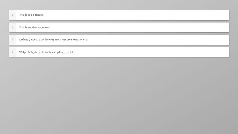 Drag-able List Reordering with React/ES6 (with transition animation)