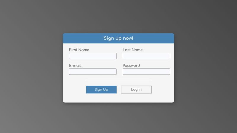 Sign Up/Sign In Form