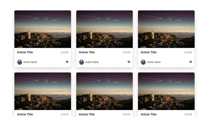 Tailwind Responsive Card Grid Tailwind Responsive Card Grid