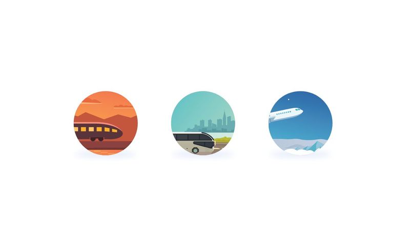 CSS Parallax Icon Animation