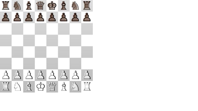 Chess using unicode characters