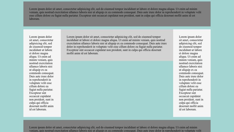 CSS / HTML Responsive 3-column layout CSS / HTML Responsive 3-column layout