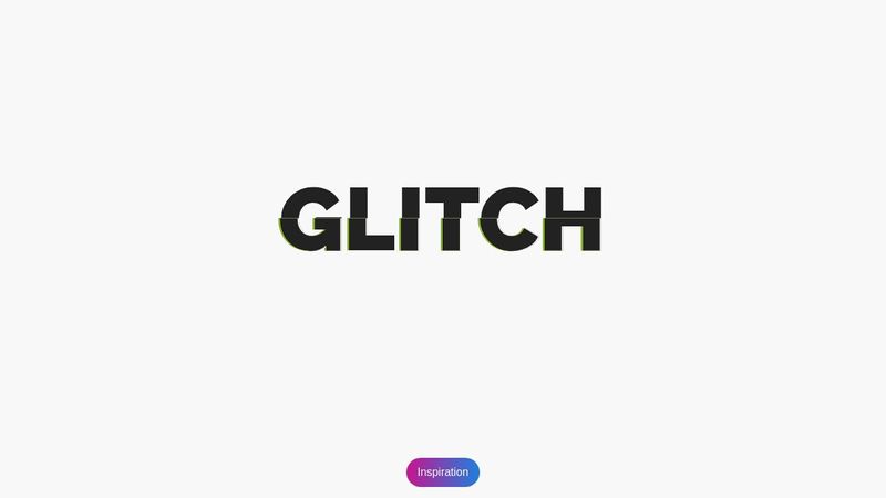 CodePen - Glitched Text (study of The Verge)