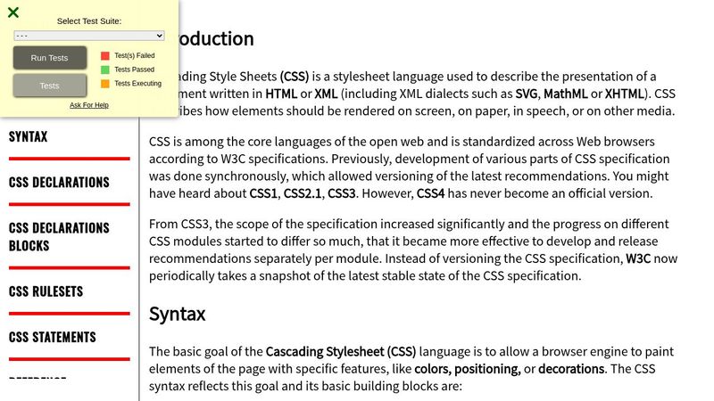 FCC: Technical Documentation Page