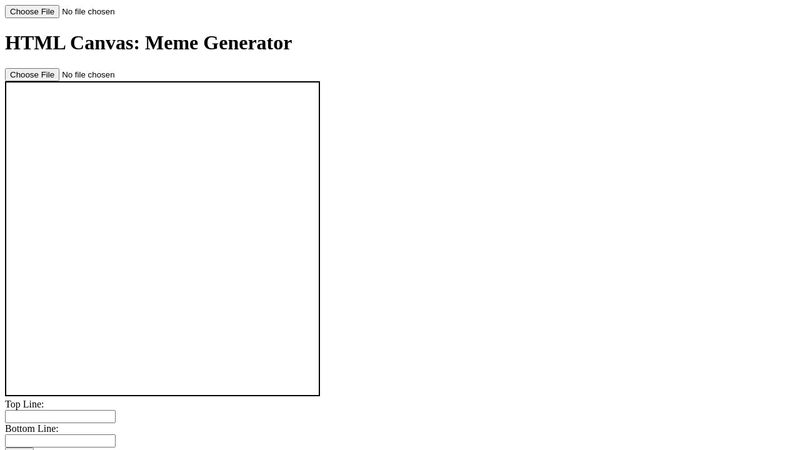 Toolbox: Canvas (Meme generator)