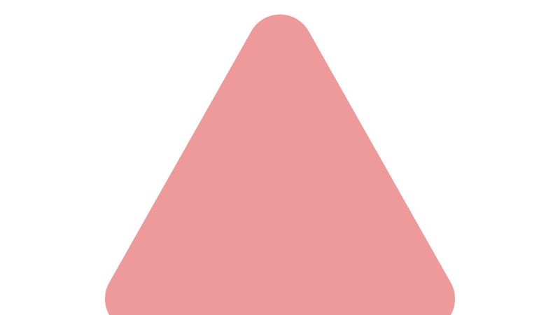 SVG Triangle with rounded corners