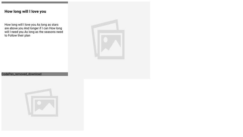 HTML/CSS practice task