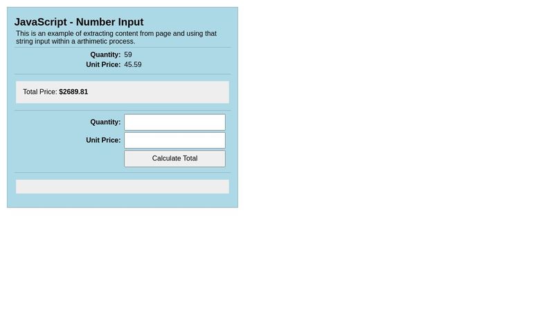 ⚙ JavaScript Numbers