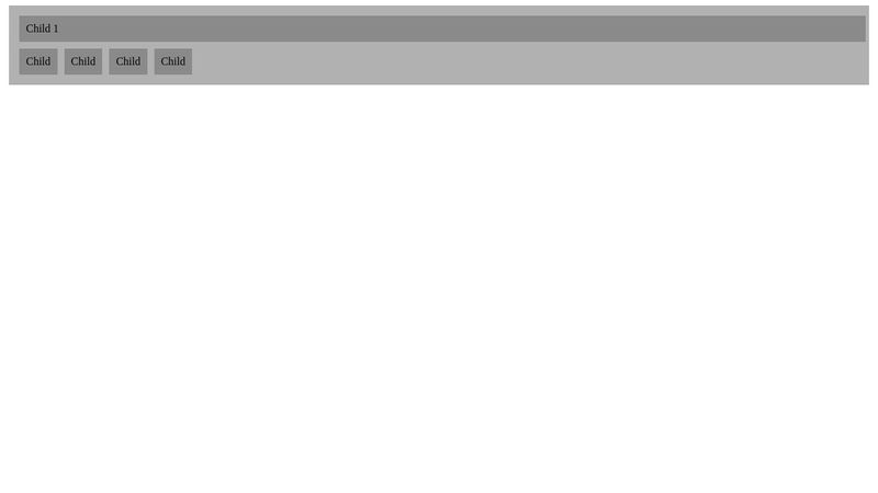full-width-first-child-with-flexbox