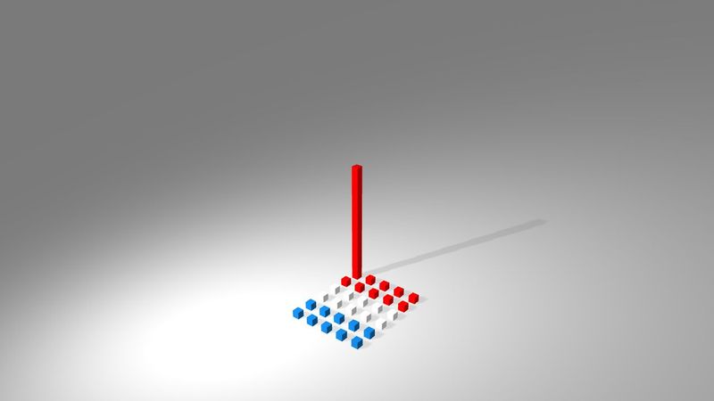 ThreeJS Dynamic Bar Graph (Randomised)