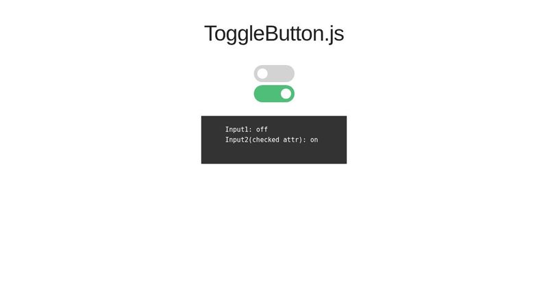Toggle Button Plugin (jQuery)