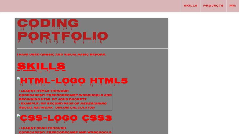 Coding Portfolio