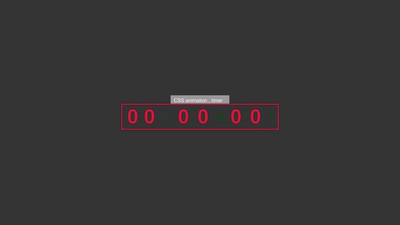 CSS TIMER