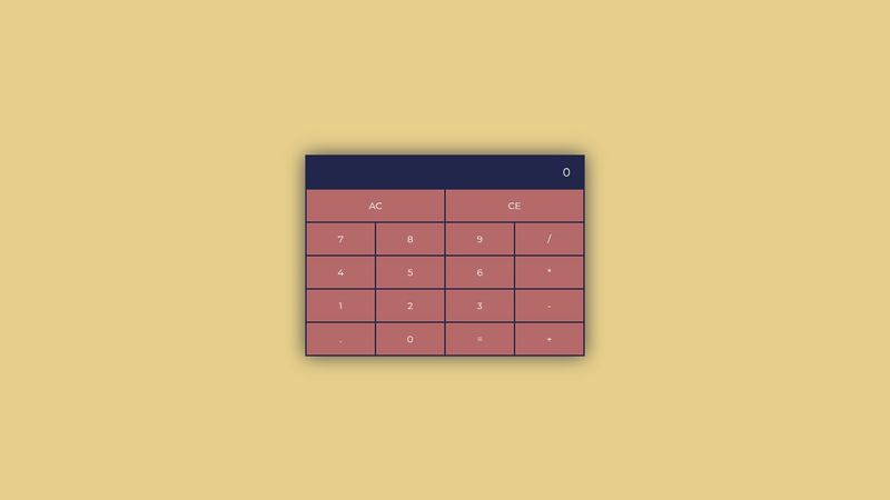 CodePen - Calculator