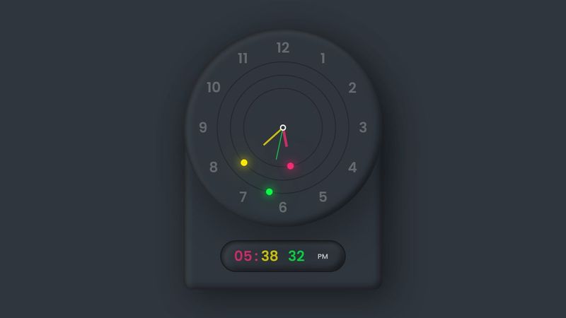 Relógio com HTML/CSS e Javascript