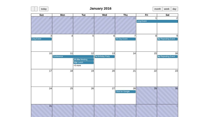 FullCalendar:dayRender