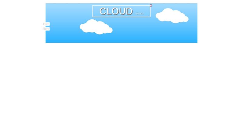 cloud css