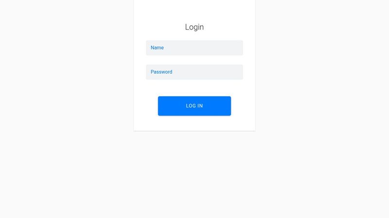login react