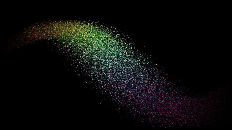 THREE.js particle stream