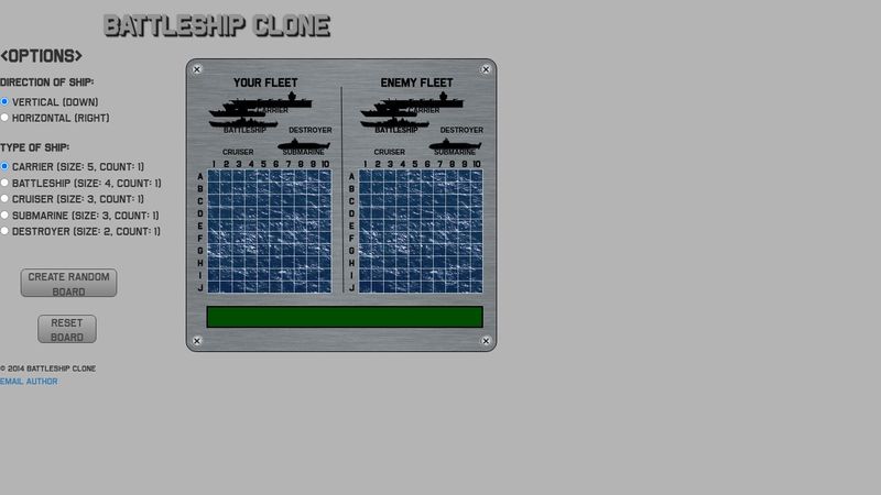 Battleship Clone