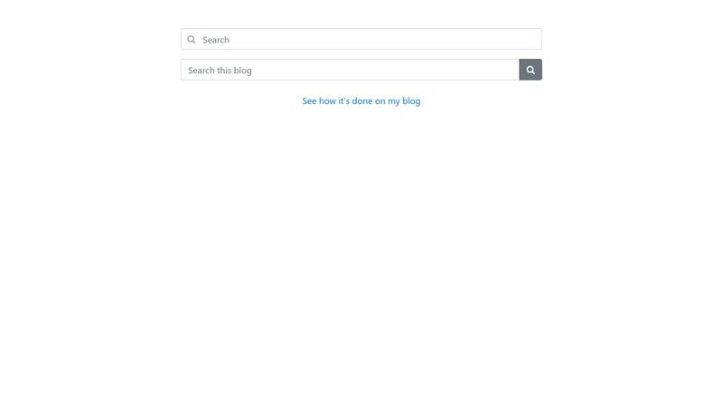 Bootstrap 4 Text Input With Search Icon bootstrap-4-text-input-with-search-icon