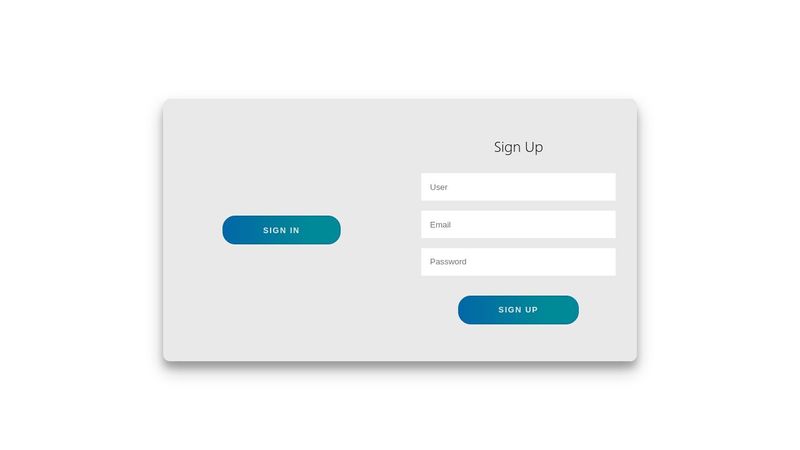 Slide Sign In/Sign Up form