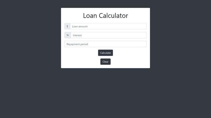 Loan Calculator App