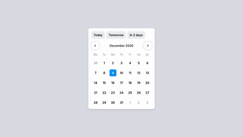 Datepicker