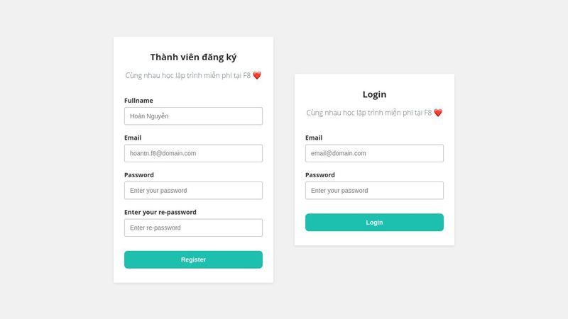 CSS TUTORIAL - Form validation