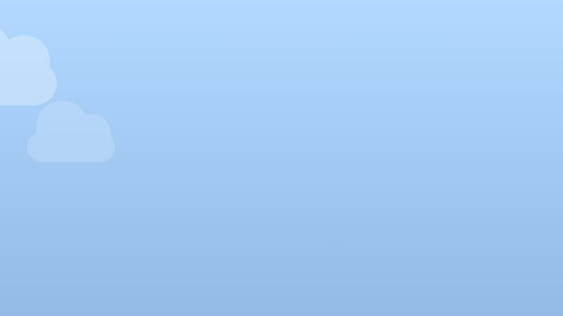 Basic / Pure CSS Cloud Animation