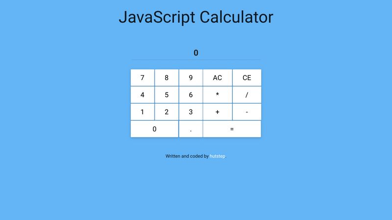 Javascript Calculator