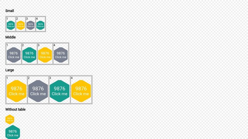 Hexagon React Component