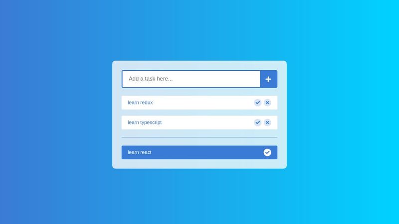 React Todo List react-todo-list